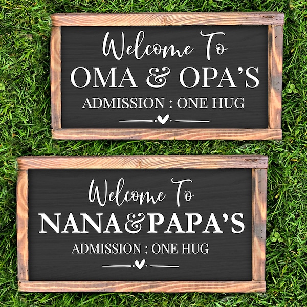 Opa's House Signs - Etsy