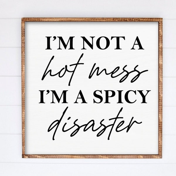 I'm a Hot Mess - Etsy
