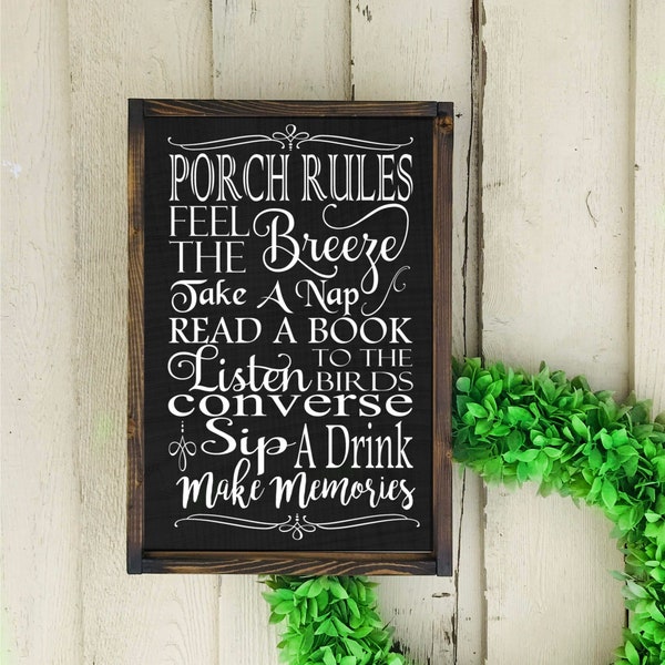 Cottage Rules - Etsy