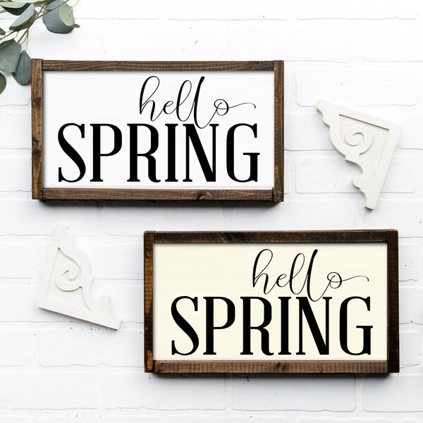 Spring Signs - Etsy