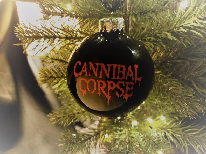 Cannibal Corpse Heavy Metal Christmas Tree Ornament | Etsy