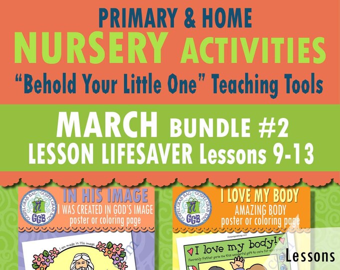 LDS Nursery Manual Starter/ Base Set DOWNLOAD for Church and Home Use ...