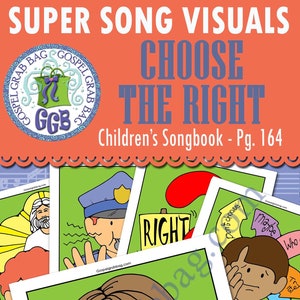 SONG "choose the Right" VISUALS Picture-for-every-verse, Music for ...