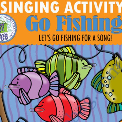 Primary Music Singing Activity go Fishing | Etsy