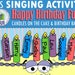 Primary Music Singing Activity, "happy Birthday – Light the Cake" With ...