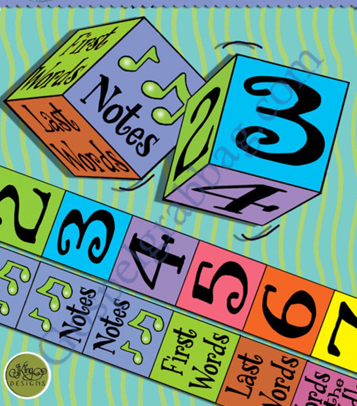 Primary Music Singing Activity, "ctr Singing Cubes" Choose-a-song a ...