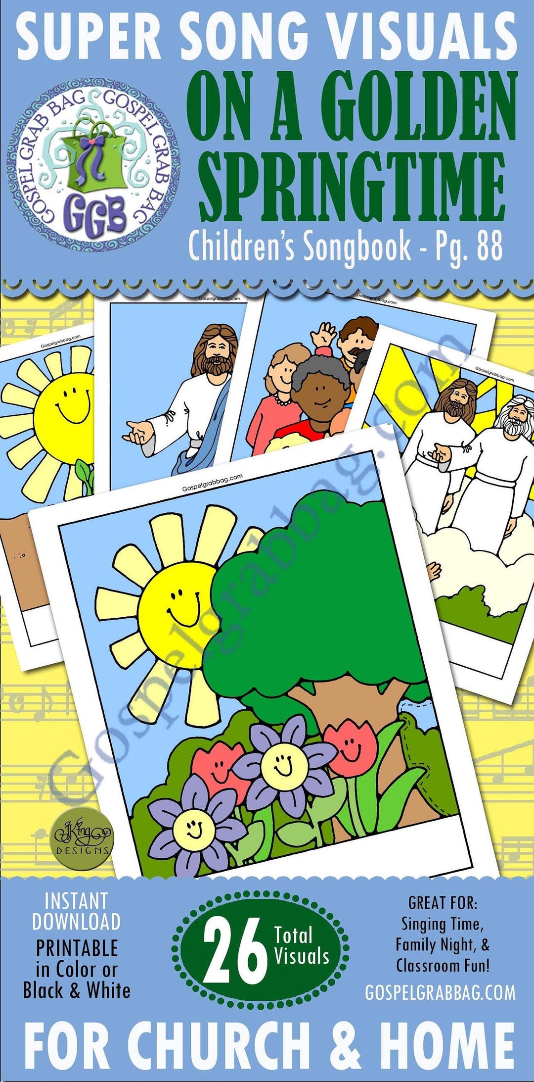 SONG "on a Golden Springtime" VISUALS - Primary Practice and Music ...