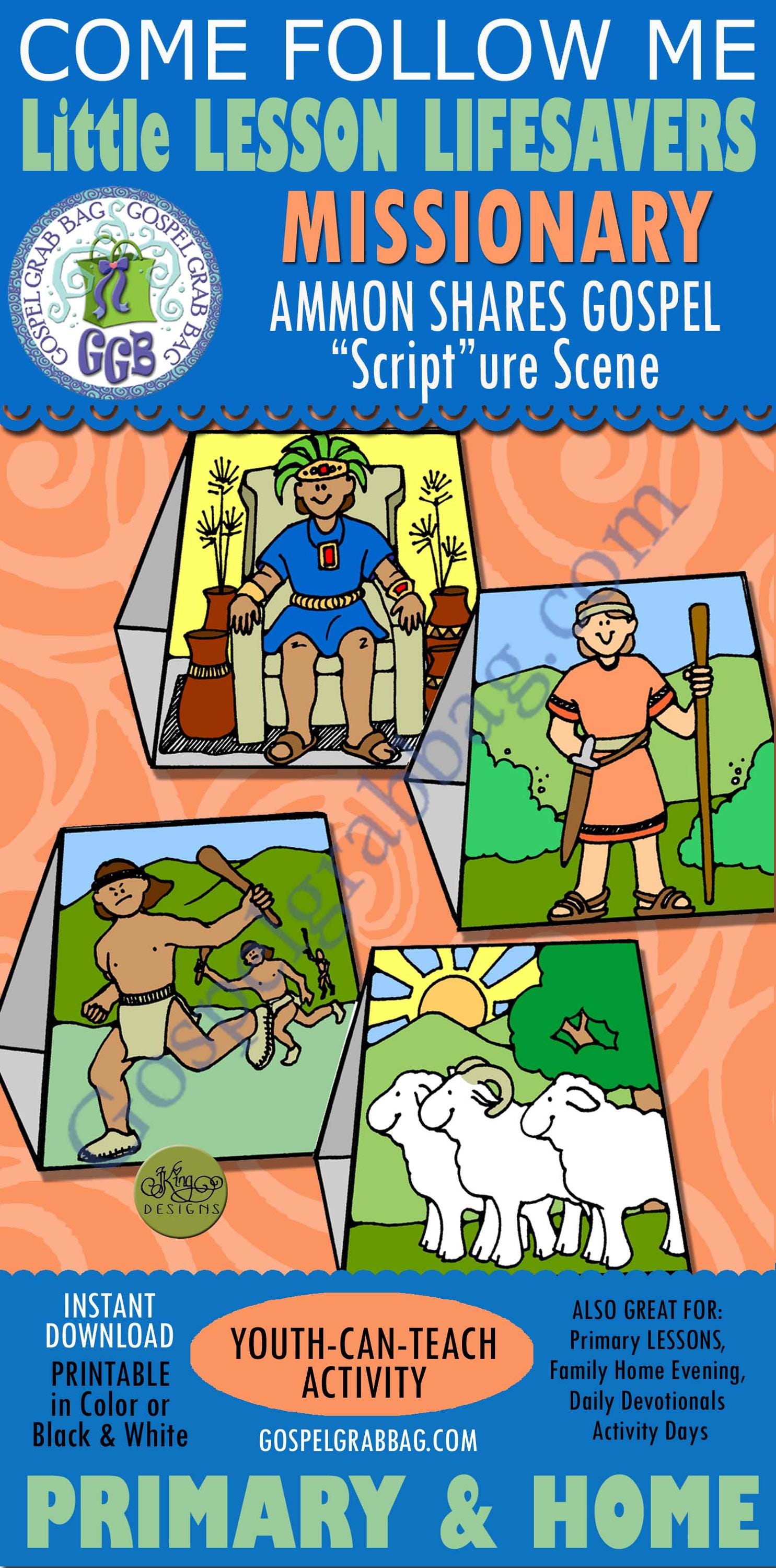 2024 OCTOBER weeks 1-4 Lessons 40-43 Ages 4-7 Come Follow Me, Book of ...