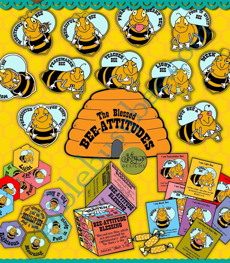 BEATITUDES: Sermon on the Mount - Blessed Beatitudes Post-and-present ...