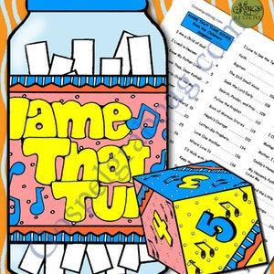 Primary Music Singing Activity, “name That Tune” Guess the Song Game ...