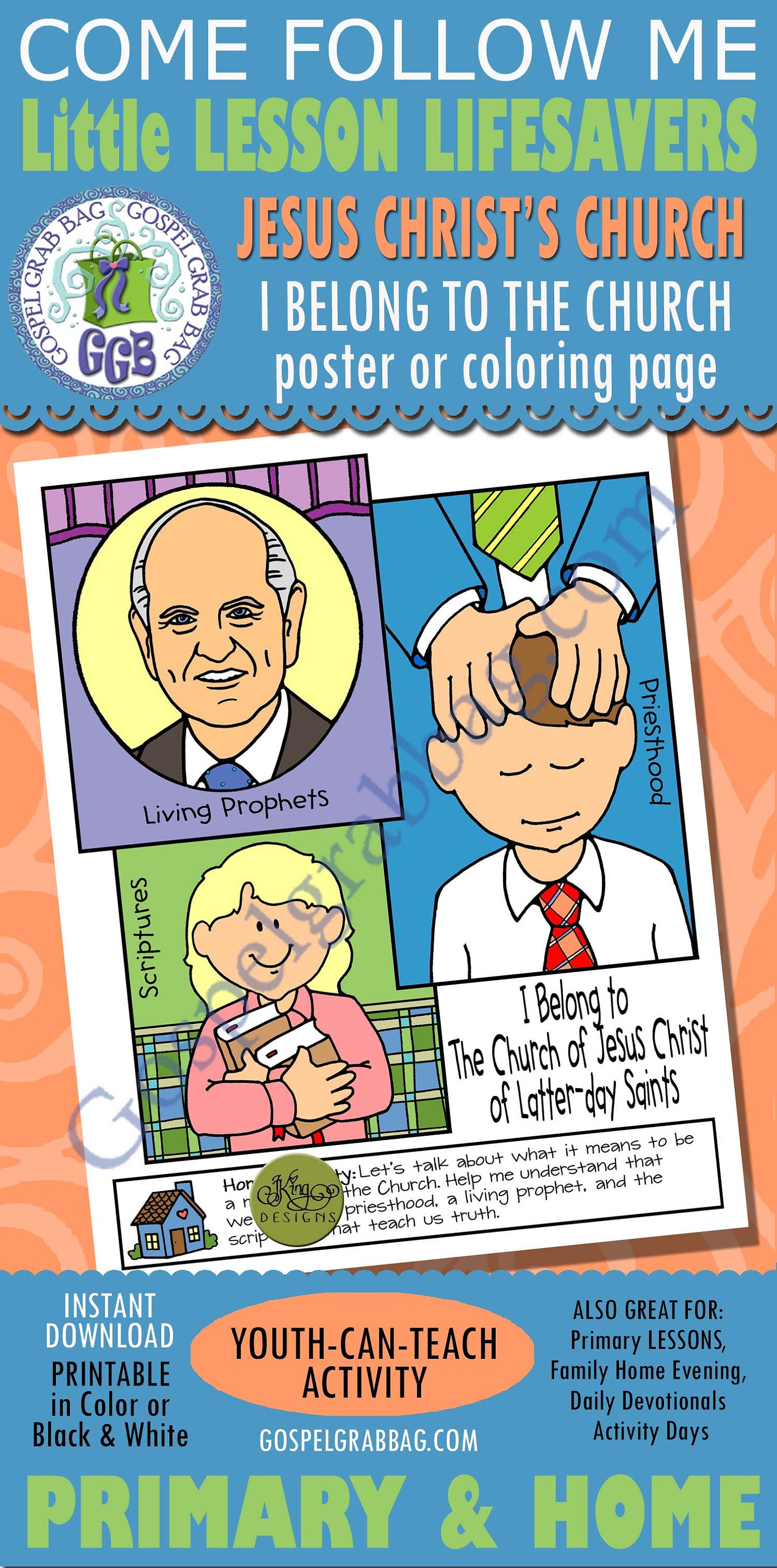 JUNE Nursery "behold Your Little Ones" Lessons 21-25 BUNDLE 2 POSTER ...