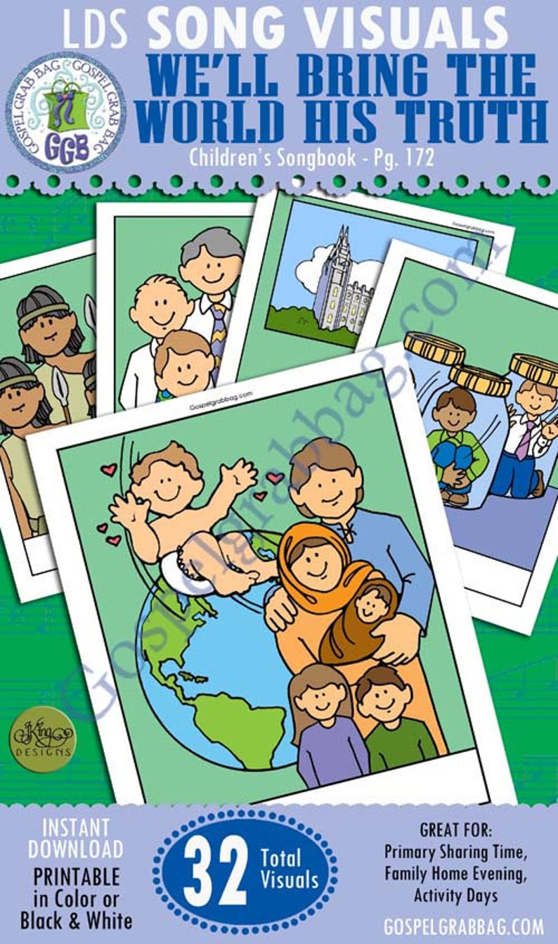 SONG we'll Bring the World His Truth VISUALS - Etsy