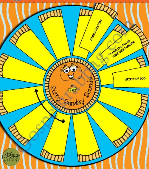 Primary Music Singing Activity, “sunny Sunday Sounds Pick-a-song ...