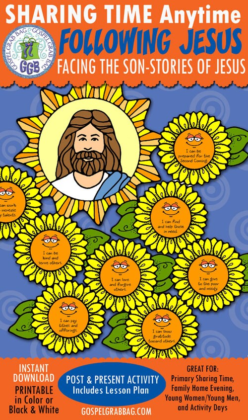 FOLLOW JESUS Sharing Time Anytime jesus Grew in Wisdom and Stature and ...