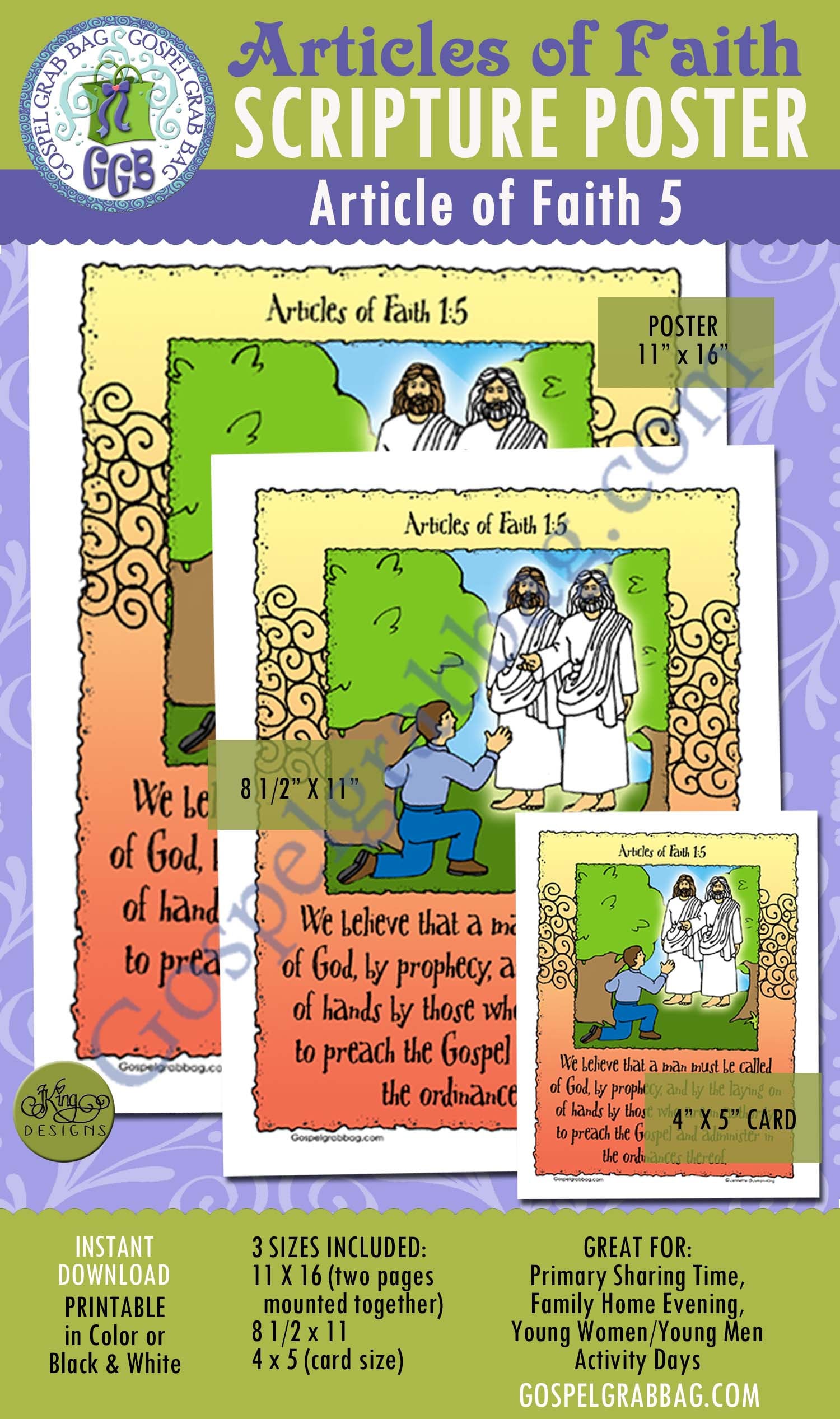 13 ARTICLE S OF FAITH Scripture Poster/card Sets - Download (104 Pages ...