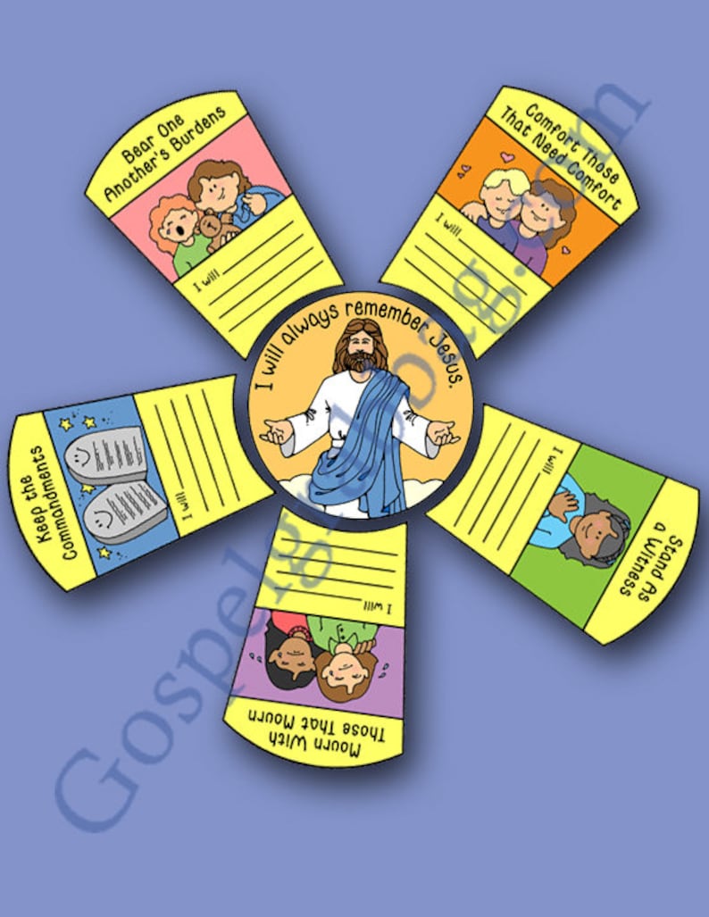 Activity Days Learning & Living the Gospel GOAL 1 -PRINTABLE Invite ...