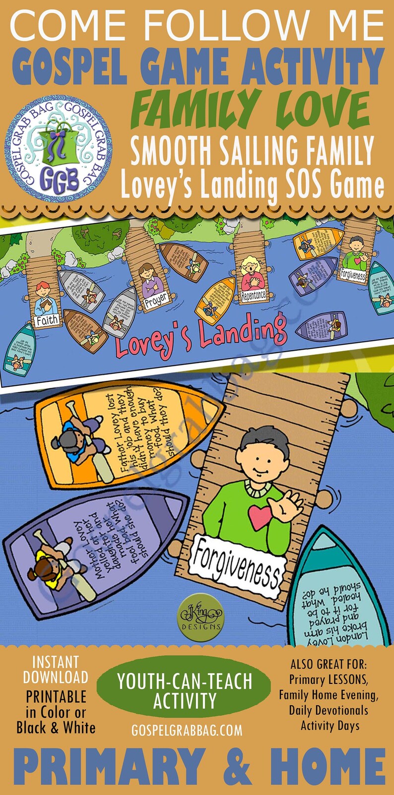 Faith, Prayer, Forgiveness, Repentance ACTIVITY KIT My Smooth Sailing ...