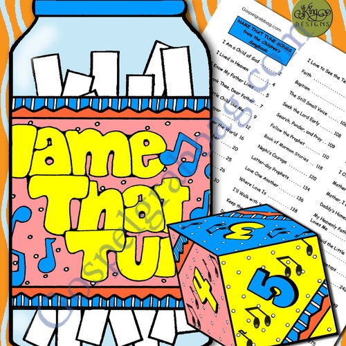 Primary Music Singing Activity name That Tune Guess the - Etsy