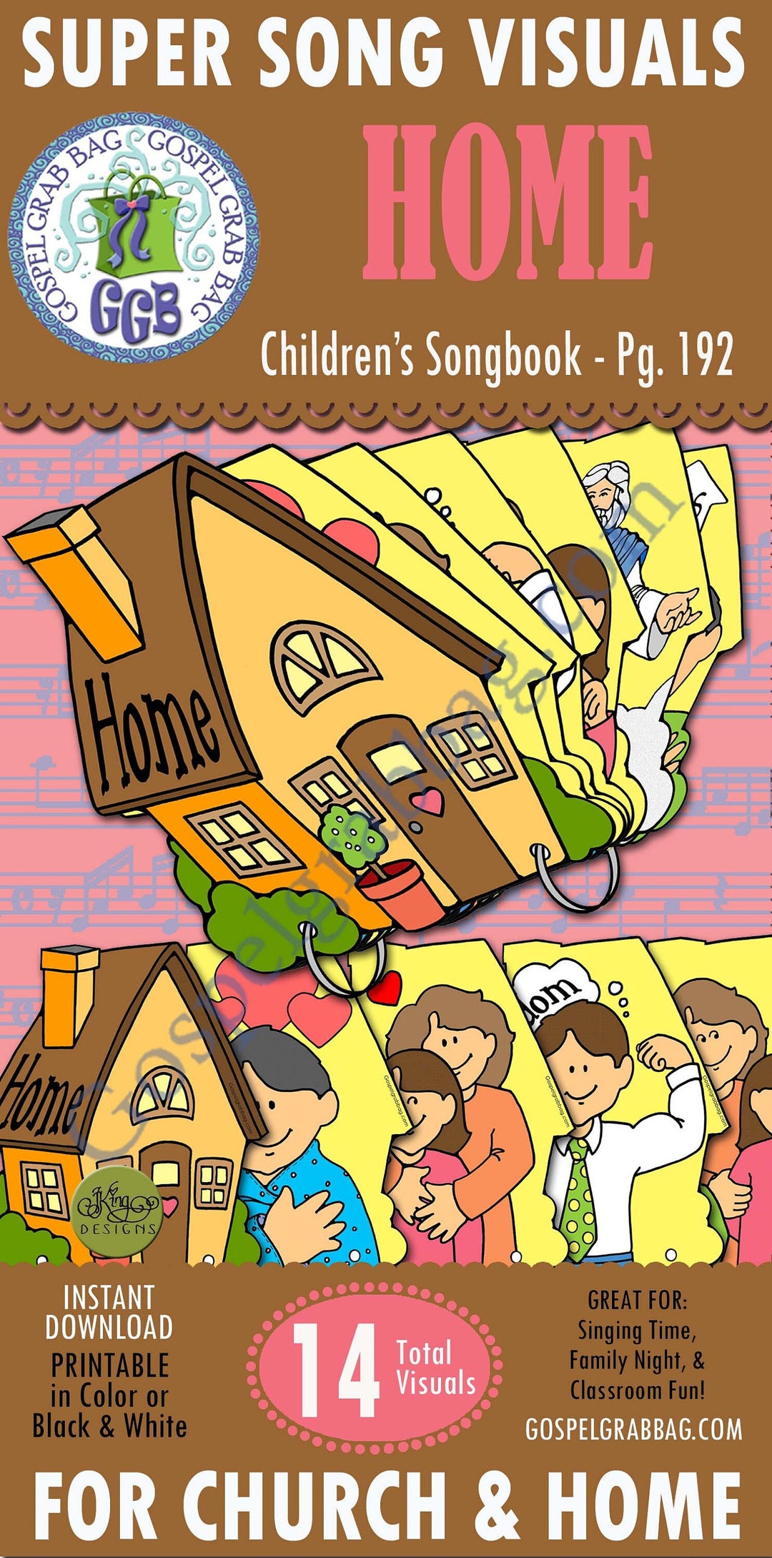 SONG "home" VISUALS Picture-for-every-verse, Music for Primary, Family ...