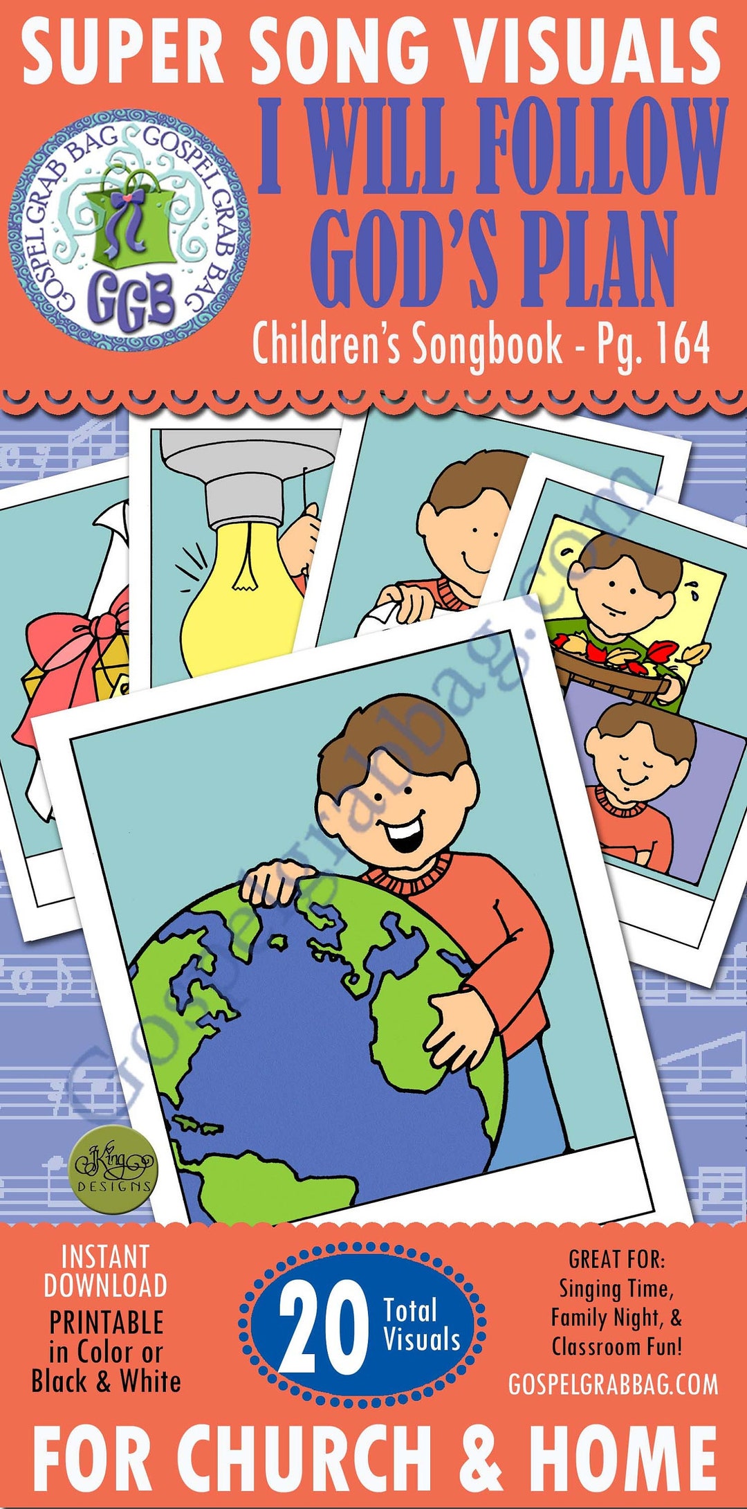 SONG "i Will Follow Gods Plan" VISUALS - Primary Practice, Picture-for ...