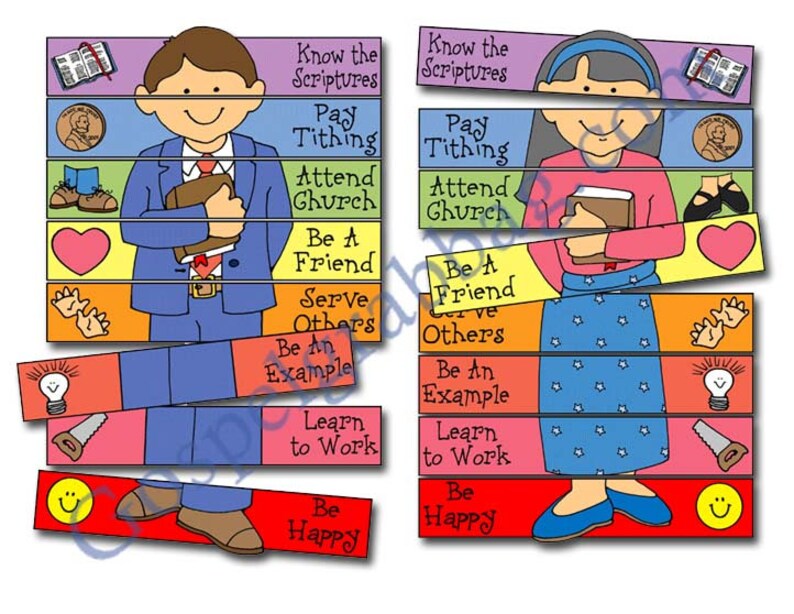 MISSIONARY PREPARATION: Build-a-missionary Puzzle "as a Follower of ...