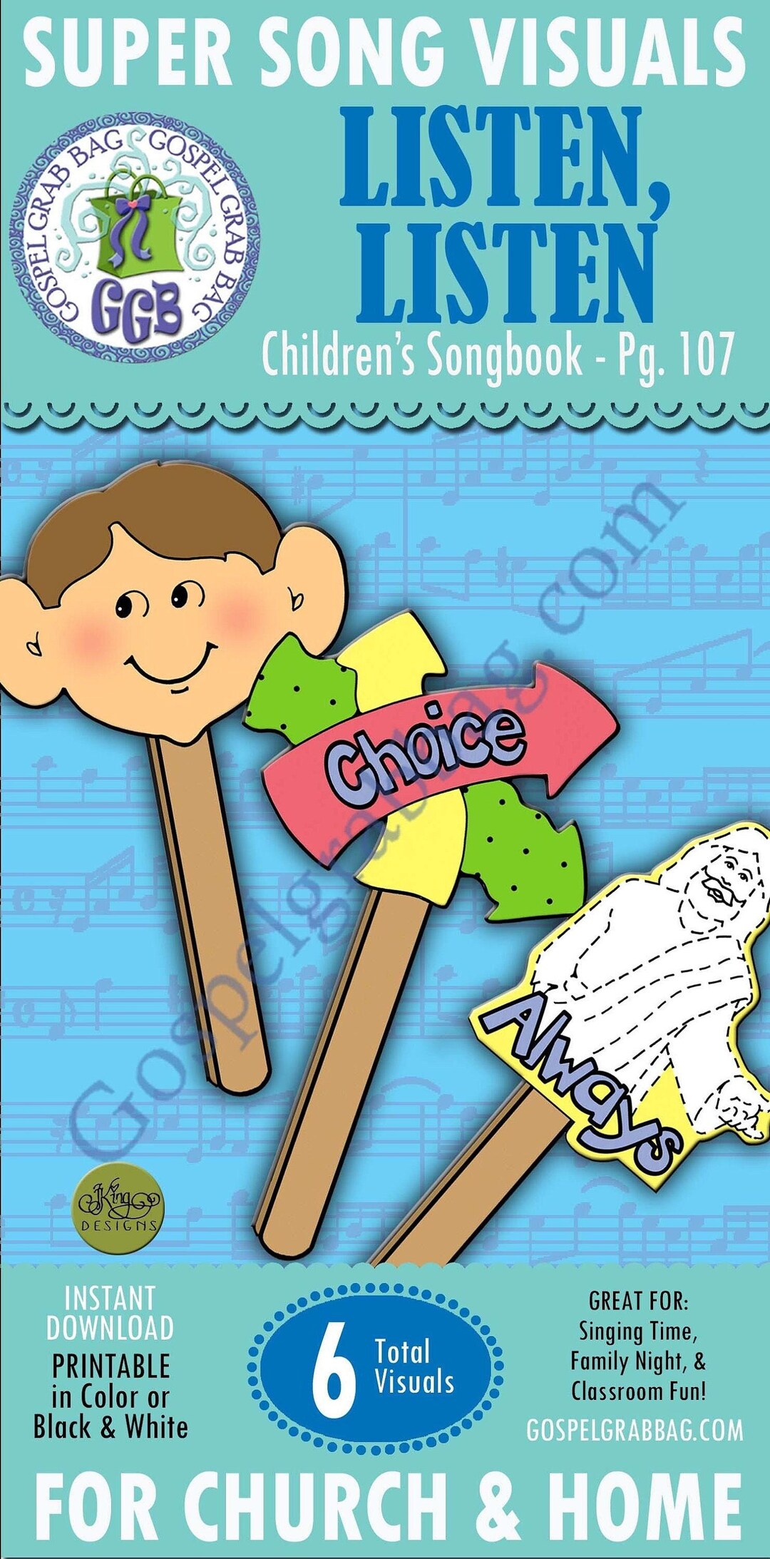SONG "listen, Listen" - SONG VISUALS Music for Primary, Family Home ...