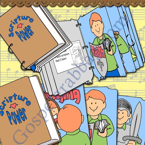 SONG scripture Power VISUALS - Etsy