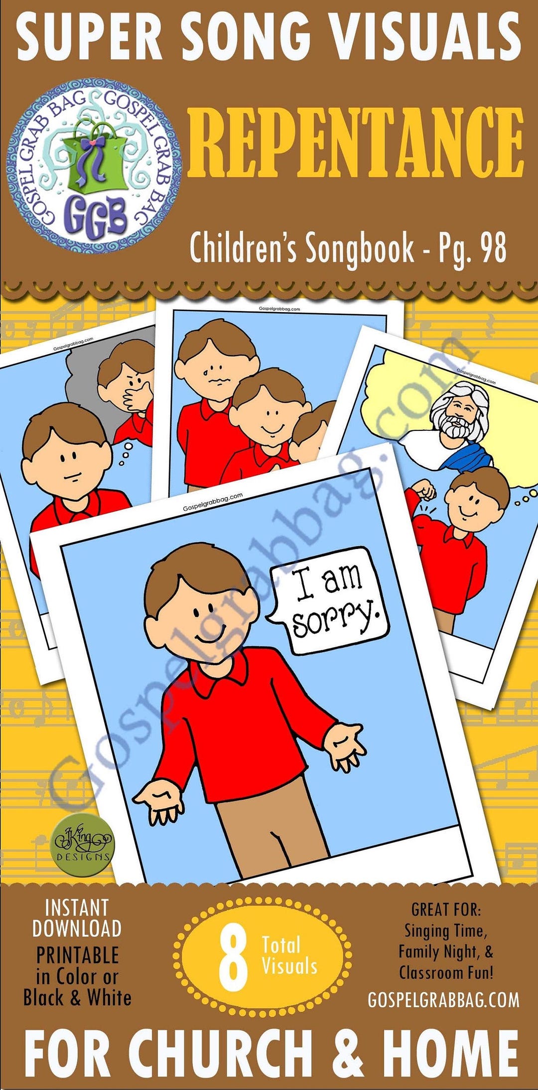 REPENTANCE SONG "repentance" VISUALS - Primary Practice, Picture-for ...