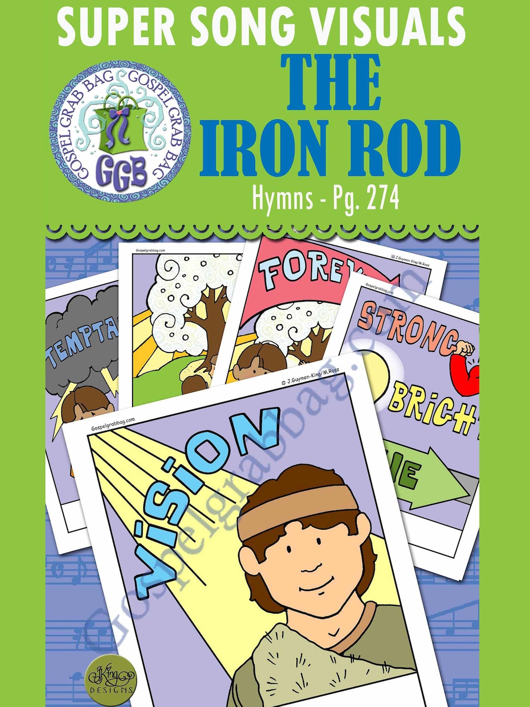 SONG "the Iron Rod" VISUALS Picture-for-every-verse, Music for Primary ...