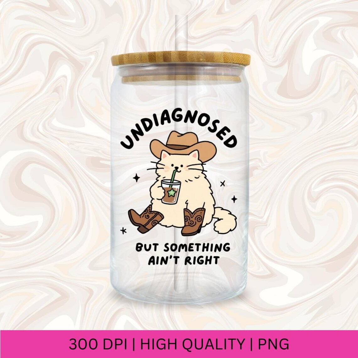 Undiagnosed but Something Ain't Right PNG, Funny PNG Adhd Design ...