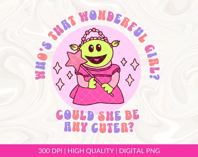 Nanalan Who's That Wonderful Girl SVG PNG Files, Nanalan Fanart Meme ...
