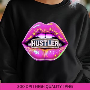Glam Money Lips Sublimation PNG Clipart, Pink Lip Art, Mug, Tumbler ...