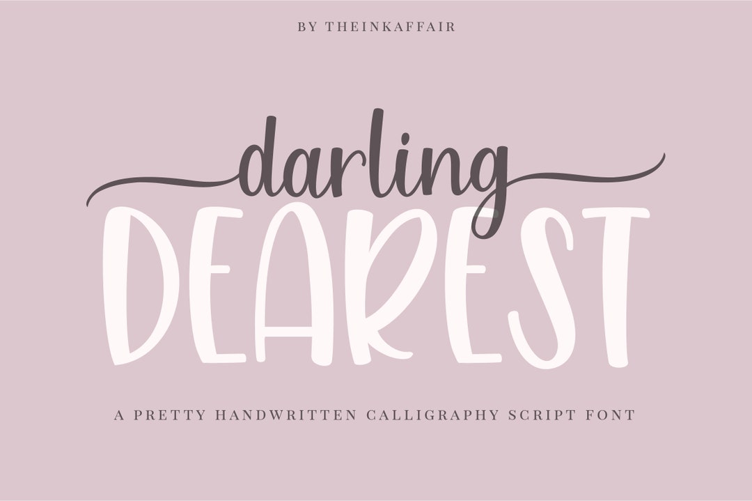 Modern Calligraphy, Script Font, Handwritten, Handwriting, Swashes ...