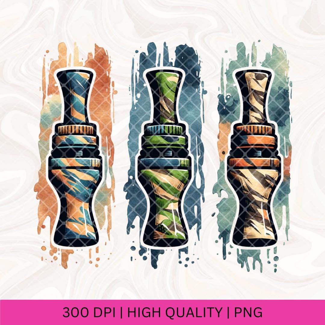 Camo Duck Call Png, Hunting Season PNG, Duck Hunting Sublimation, Duck ...