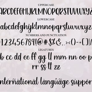 Modern Calligraphy, Script Font, Handwritten, Handwriting, Swashes ...