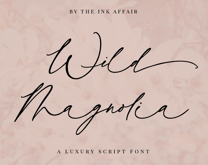 Handwritten Font, Outline Font, Unisex Font, Craft Font, Handwriting ...