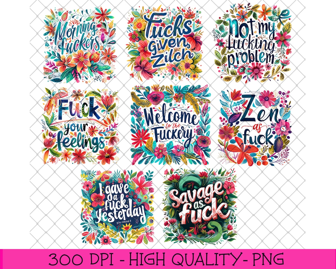 Funny Sarcastic Adult Rude PNG Bundle, Sarcastic Png, Funny Png Bundle ...