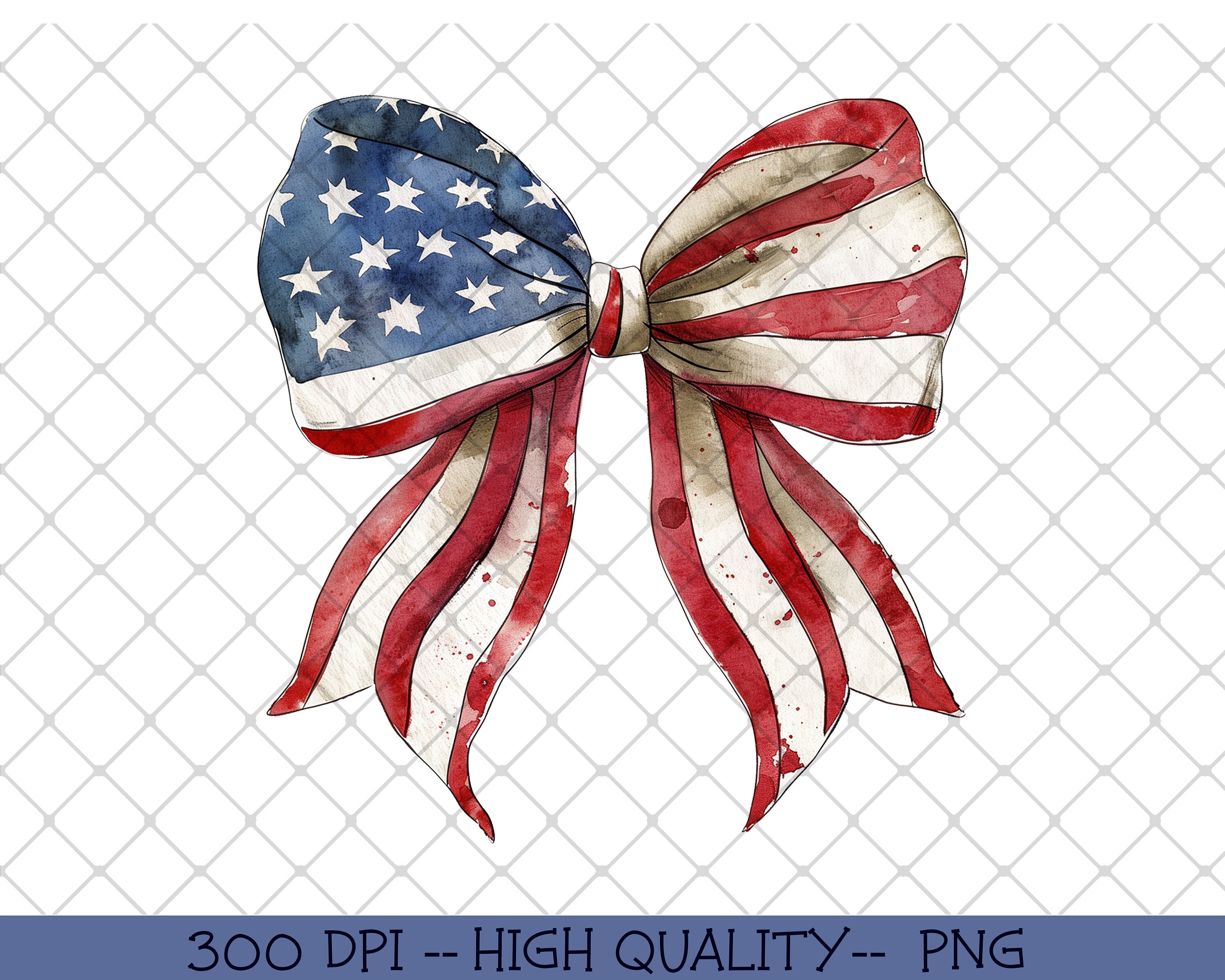 Coquette American PNG, Coquette Bow Png, 4th of July Sublimation ...