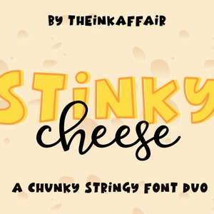 Handwritten Font, Font Duo, Script Font, Bounce, Fat, Chunky Font, Bold ...
