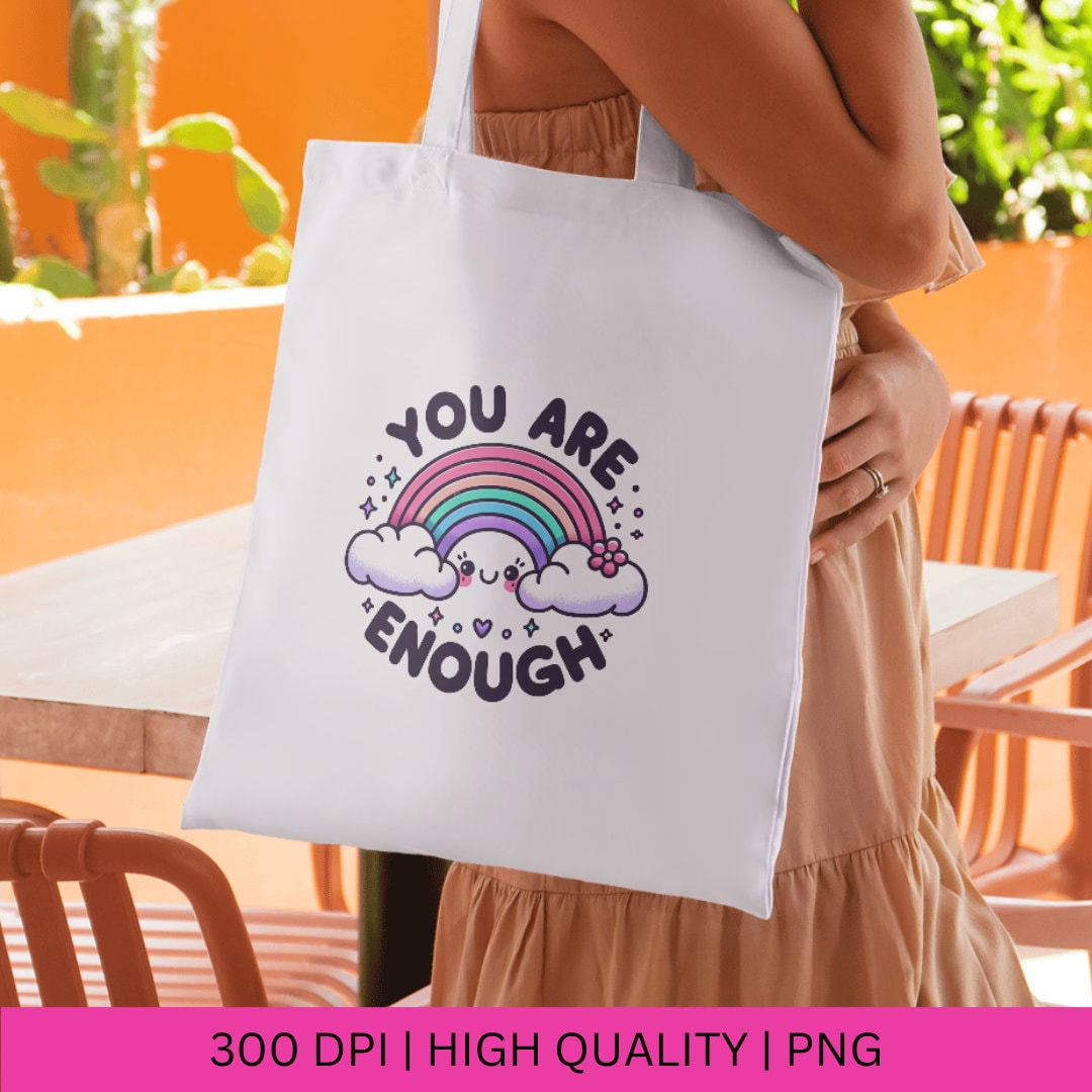 Cute Positive Quotes Png Sublimation Bundle, Cute Kawaii Stickers ...