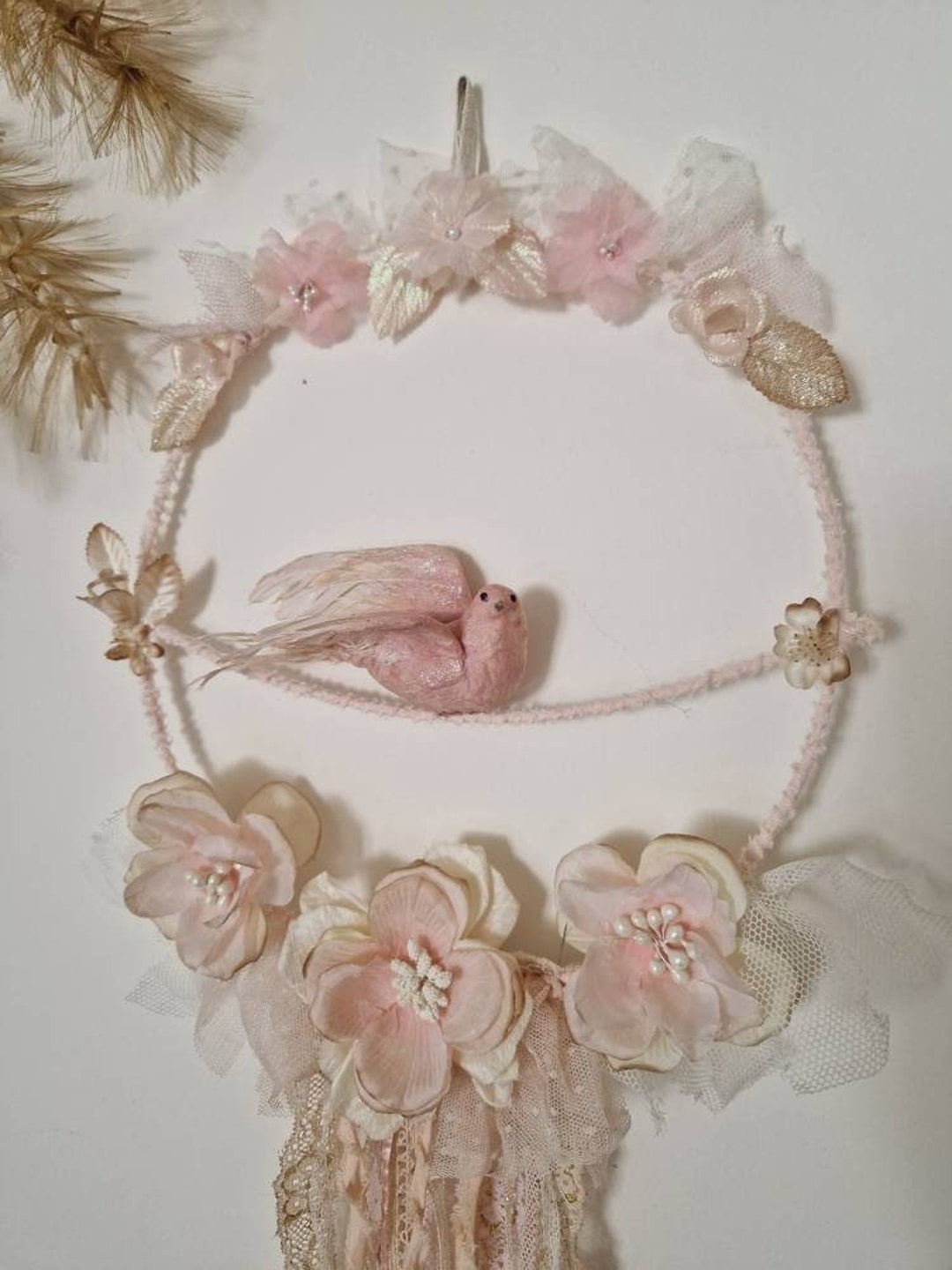 Romantic Crown, Charming Crown, Flower Crown, Boho Crown, Shabby Chic ...