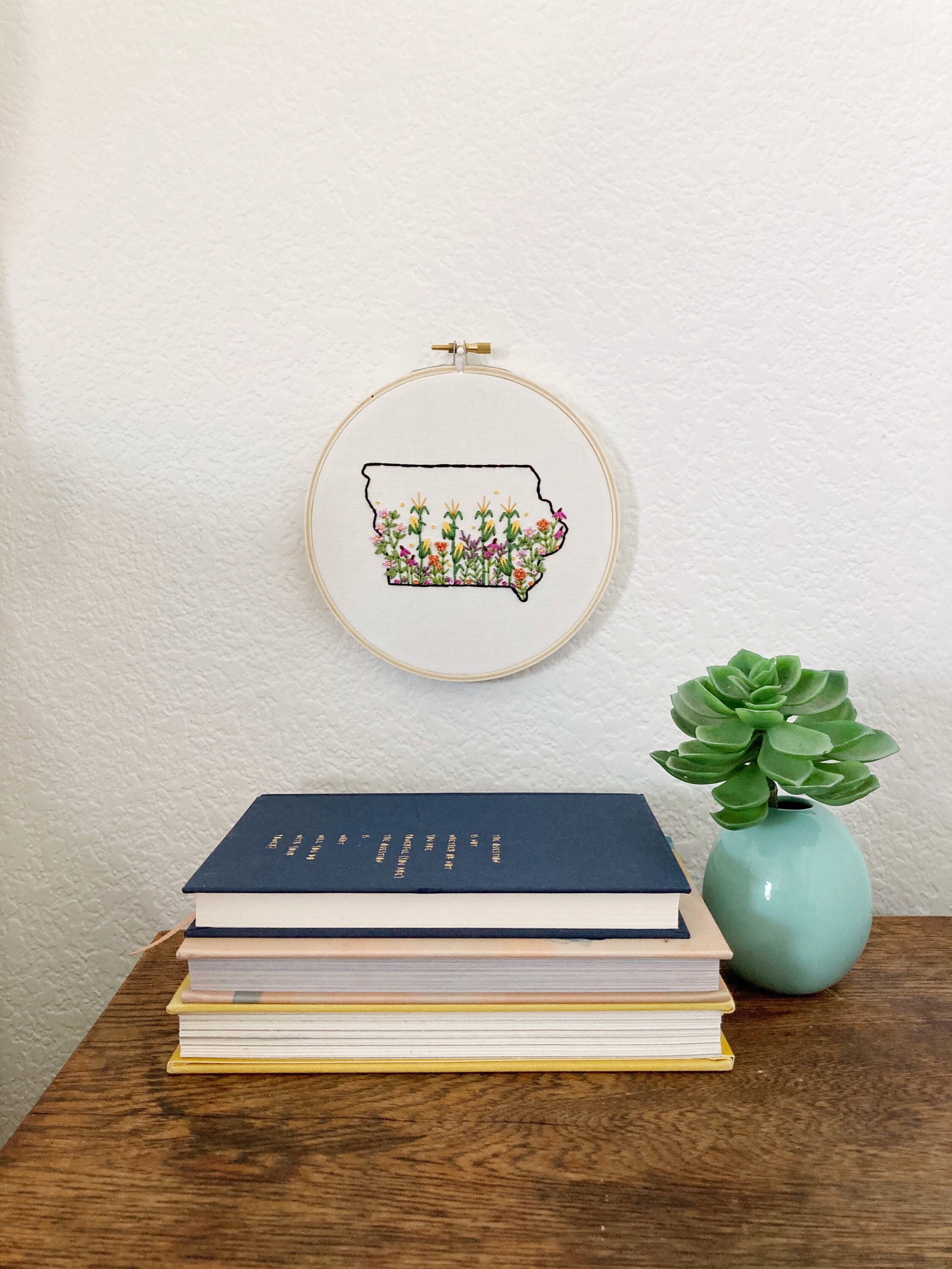 Iowa State Embroidery Pattern Instant Digital Download PDF - Etsy