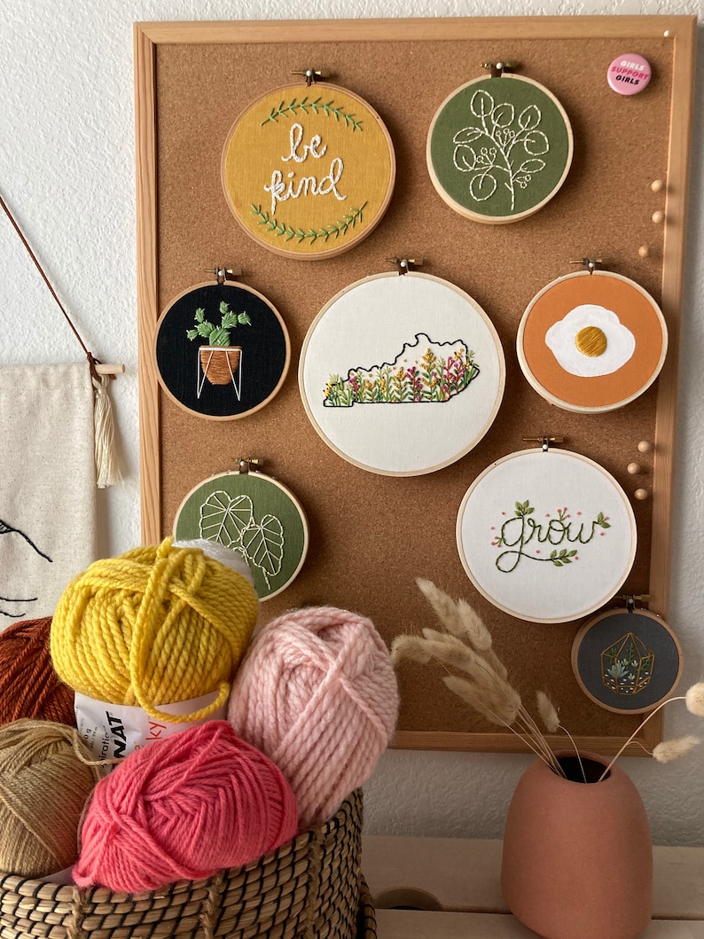 Kentucky State Embroidery Pattern Instant Digital Download | Etsy