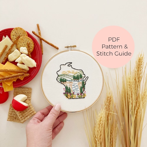 Kansas State Embroidery Pattern Instant Digital Download - Etsy