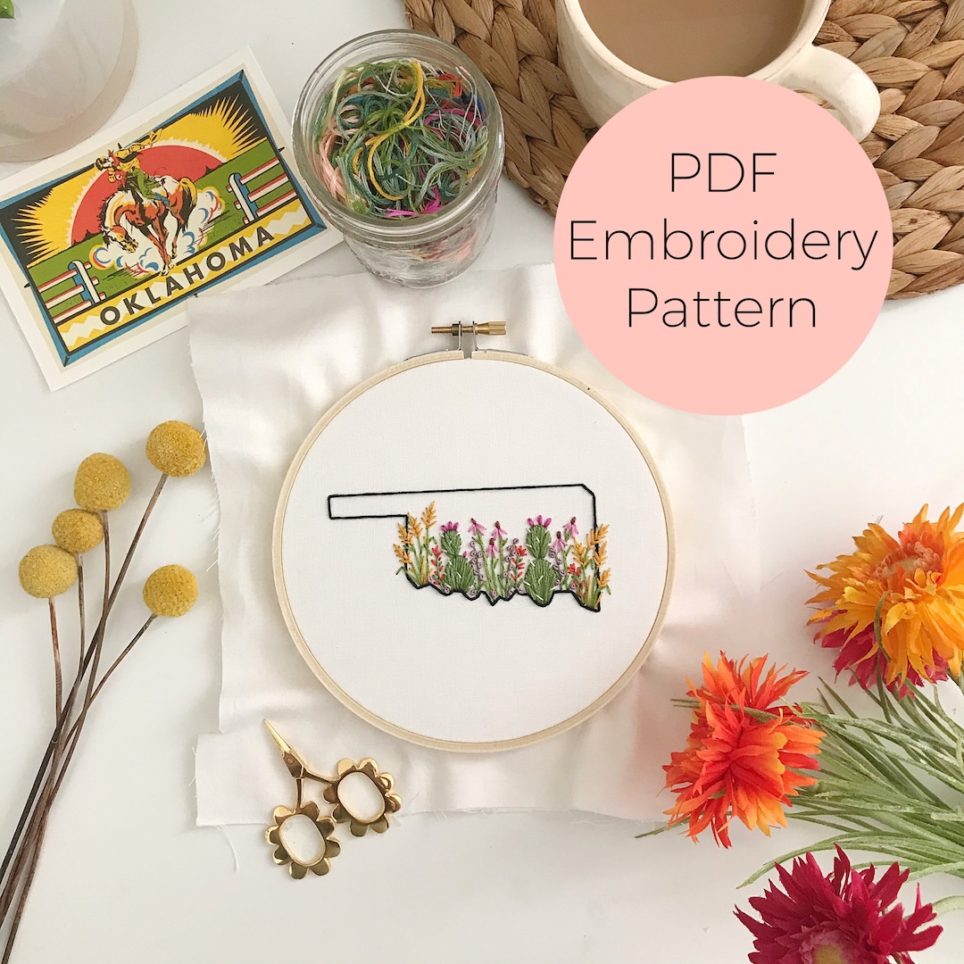 Schema e guida ai punti in formato PDF per ricamo dello Stato dell ...