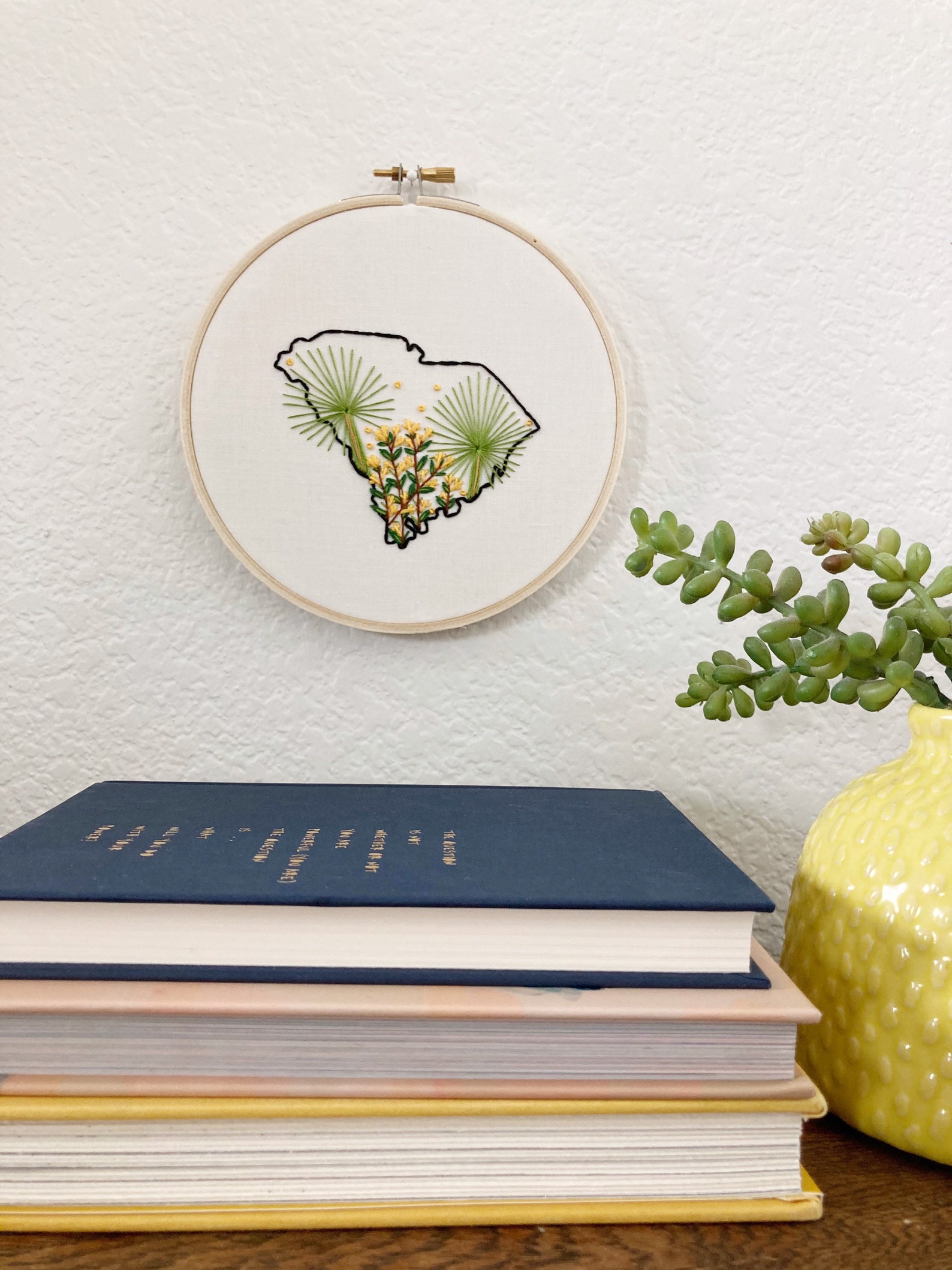 South Carolina State Embroidery Pattern Instant Digital - Etsy