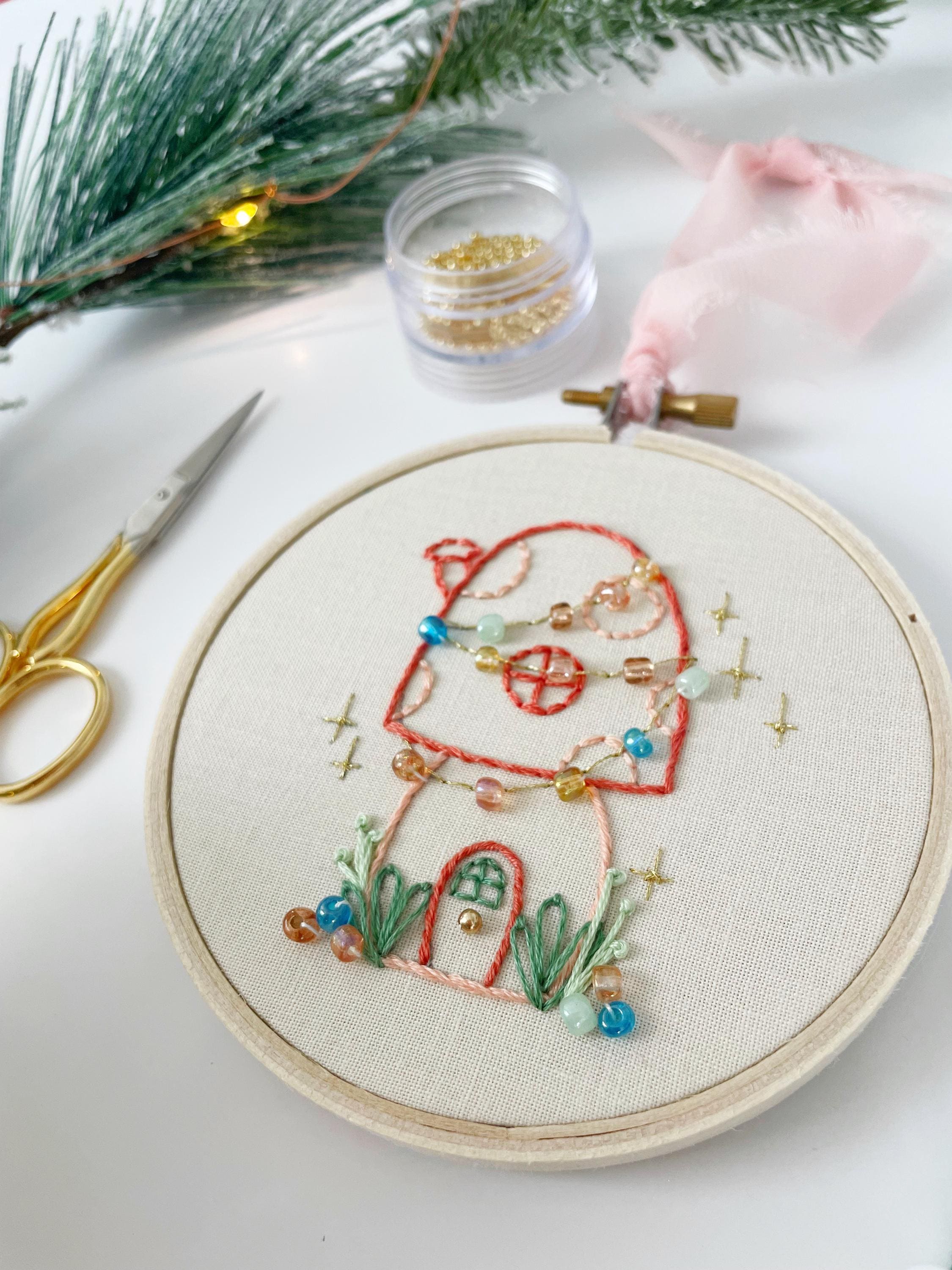 Cozy Christmas Ornaments - 13 Ornament Embroidery Patterns - Instant ...