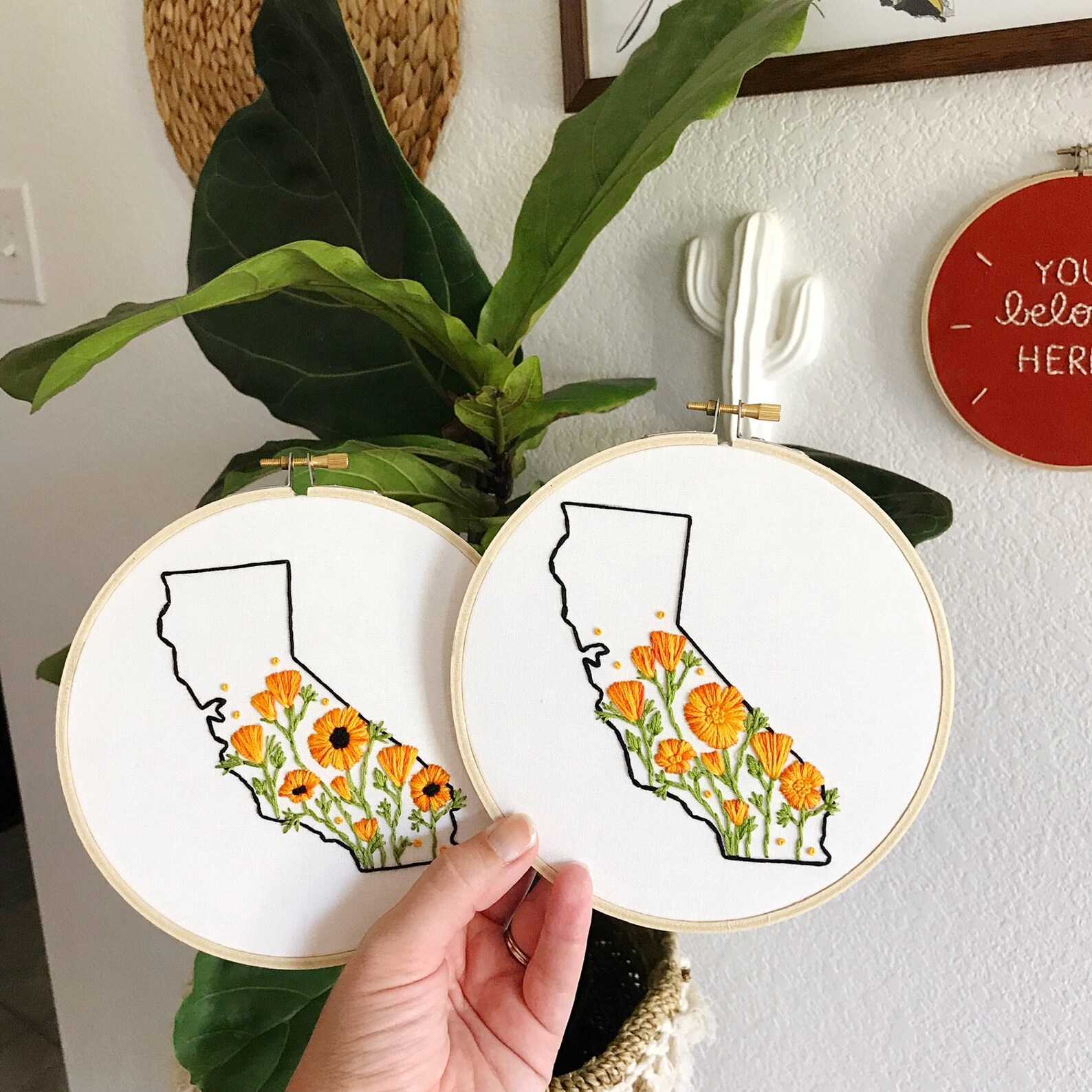 California State Embroidery Pattern and Stitch Guide Digital PDF ...