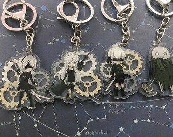 NieR Automata Emil Head Face Vinyl Sticker inspired by