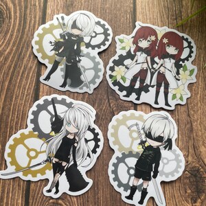 Nier: Automata Vinyl Stickers - Etsy